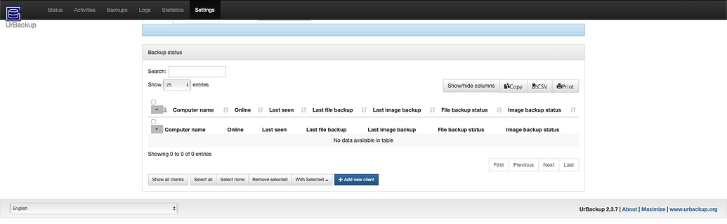 Interface Not Working Properly Via Reverse Proxy Webinterface Urbackup Discourse 